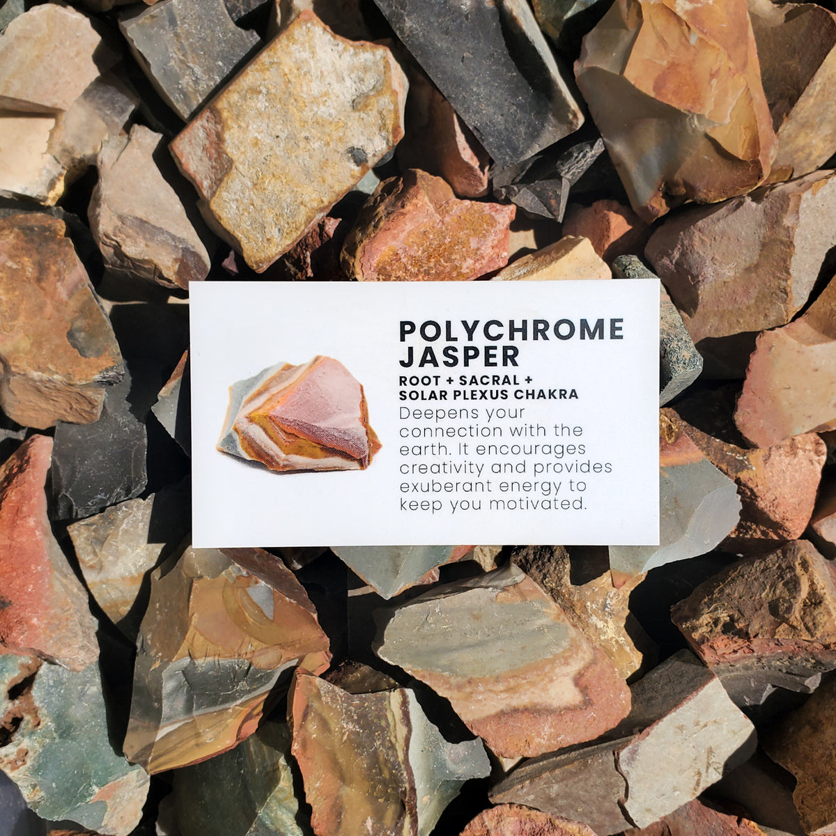 Raw Polychrome Jasper